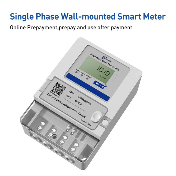 SS4G1 (4G wall-mounted) Single Phase Smart Electric Meter_Zhejiang Swin ...