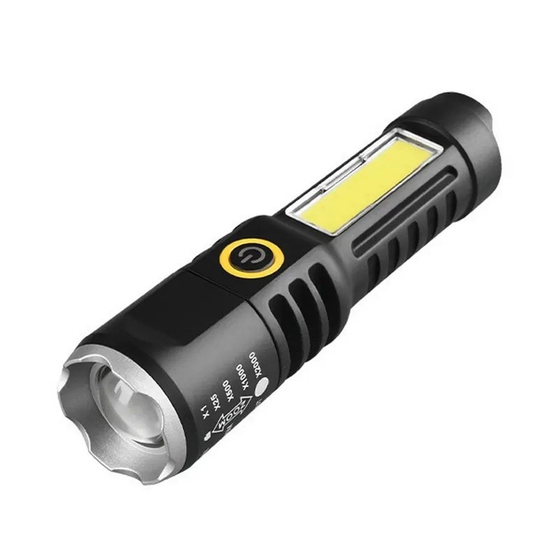Zoom Rechargeable Torch Light - Bright, Portable & Eco-Friendly