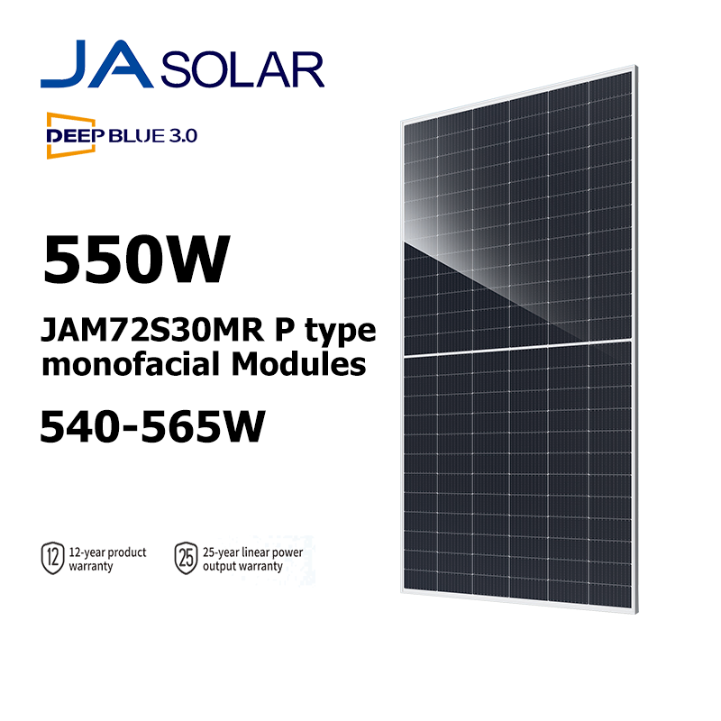 JA Solar Deep Blue 530W 540W 550W Half Cell Modules