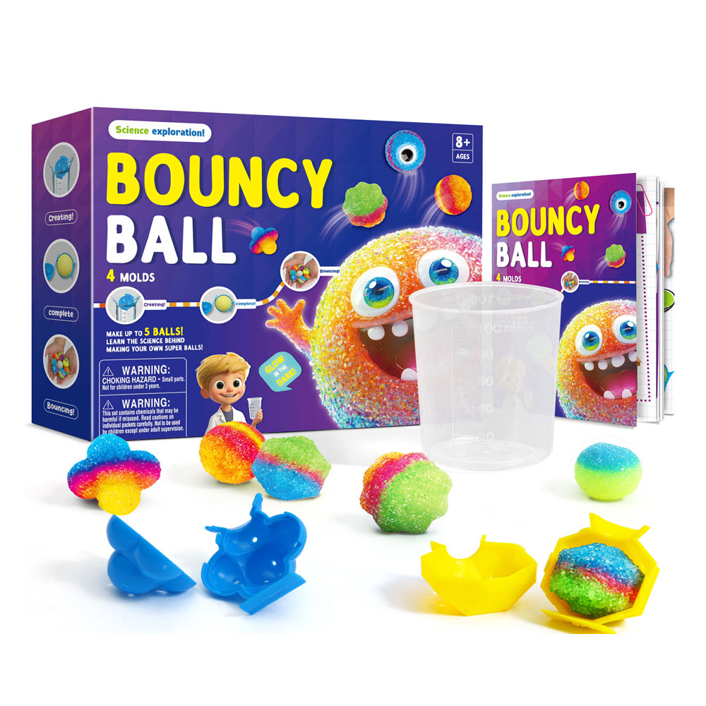 STEAM Bouncy Ball DIY Science Experiment Kit - Educational ...