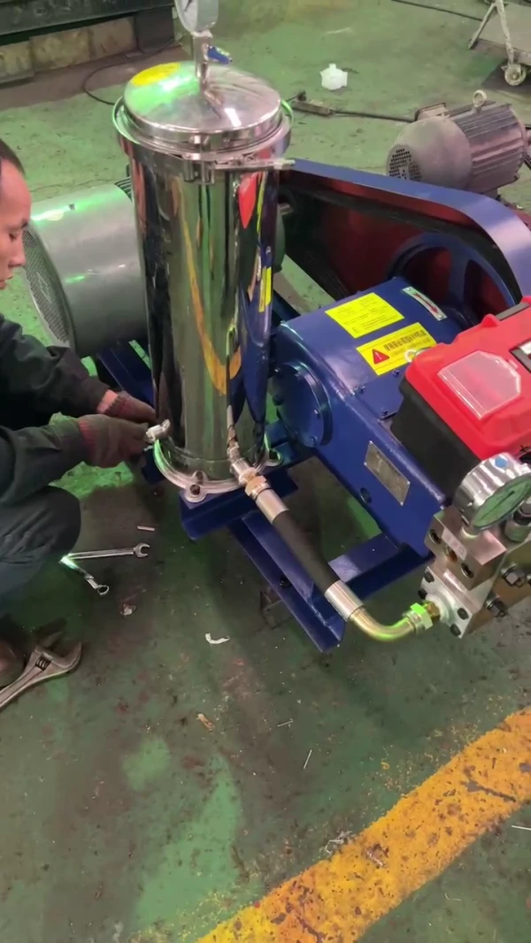 High pressure reciprocating pump 3P40_Wuxi Reached Pump Industry Co., Ltd.
