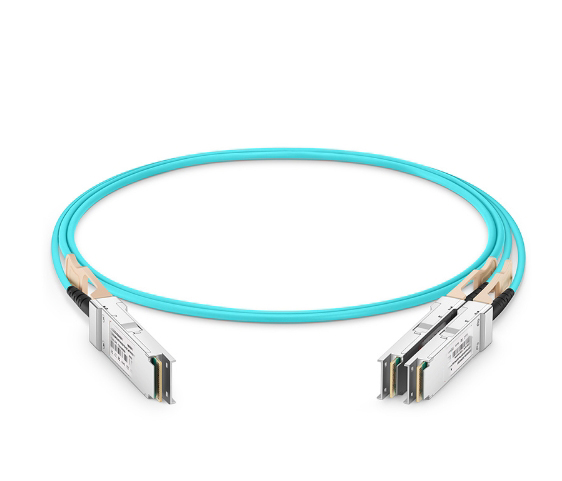 NVIDIA InfiniBand MFS1S50-V001E Compatible 200G HDR QSFP56 to 2 x 100G QSFP56 Active Optical ...