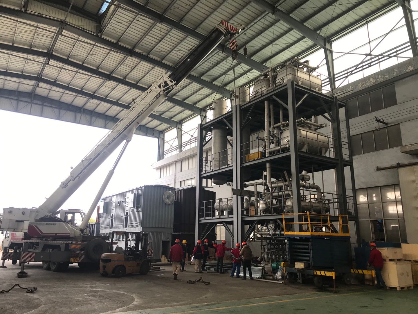 Liquid nitrogen condensation + activated carbon adsorption recovery ...