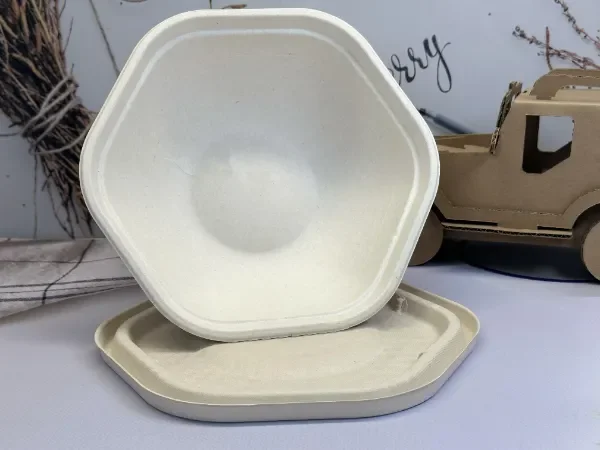 Advantages Of Biodegradable Natural Bamboo Pulp Round Bowl For Sale