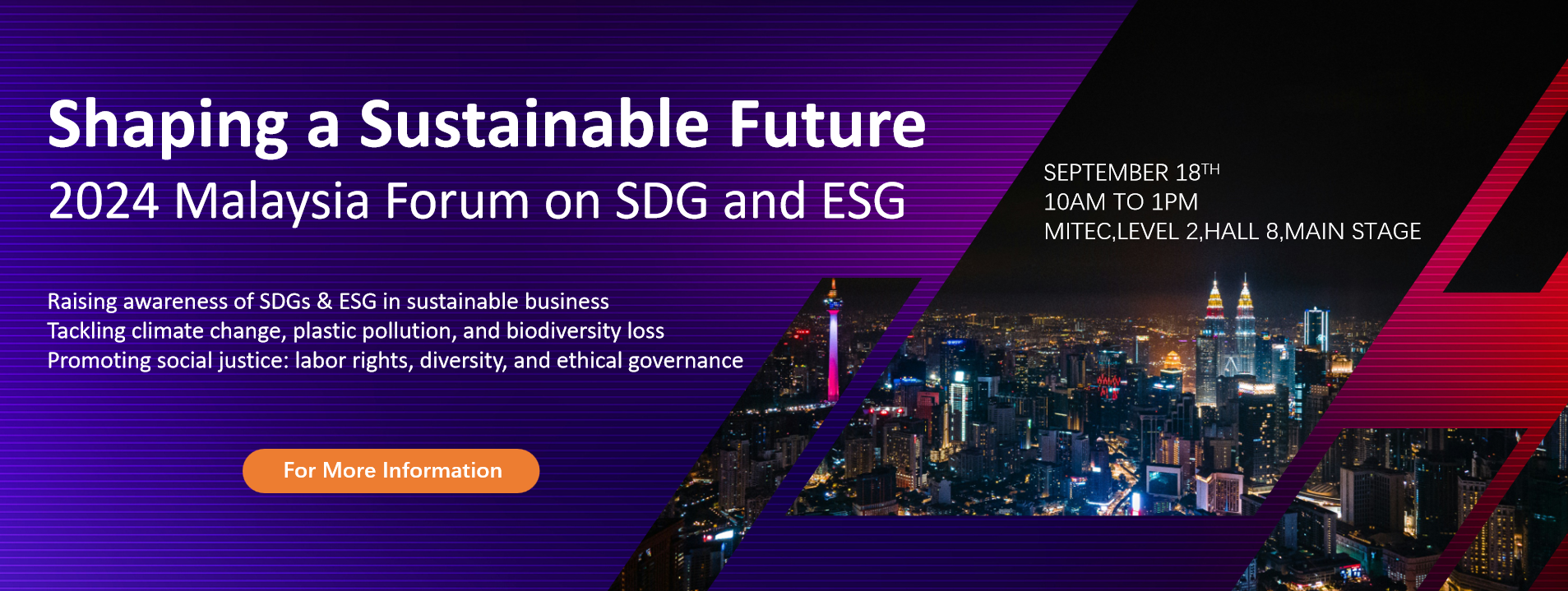 G-COVE Hosts 2024 Malaysia SDG & ESG Summit | Shaping a Sustainable Future