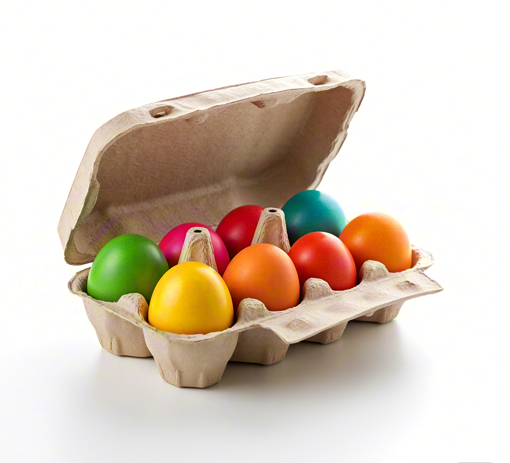 Biodegradable Plant-Based Egg Tray : Customizable Eco-Friendly ...