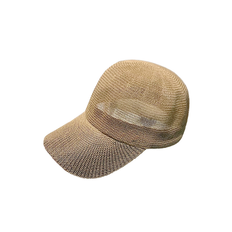 Mesh - style Straw Baseball Cap