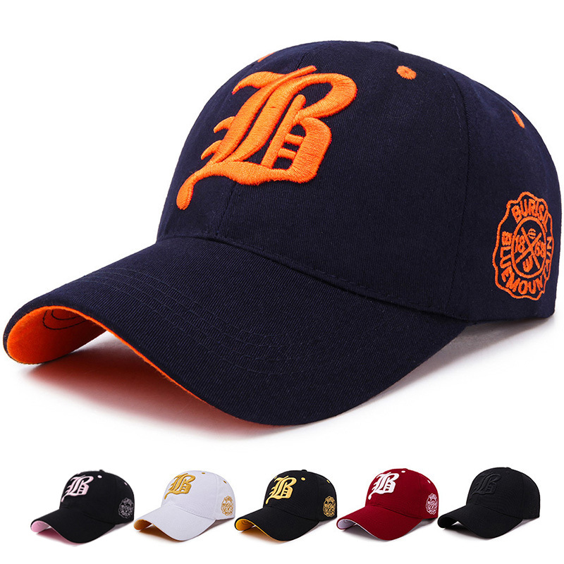 Baseball caps of trendy brands, with embroidered letters. Suitable for ...