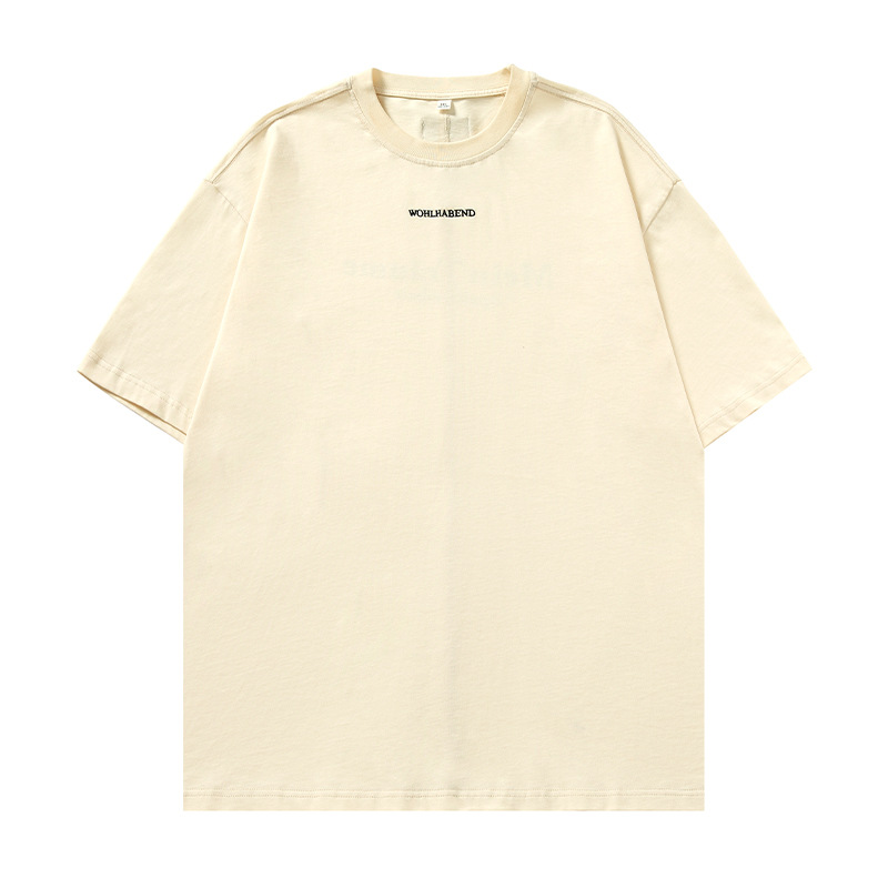 Men & Women Short Sleeve T-Shirt with Back Panel Design - Summer New ...