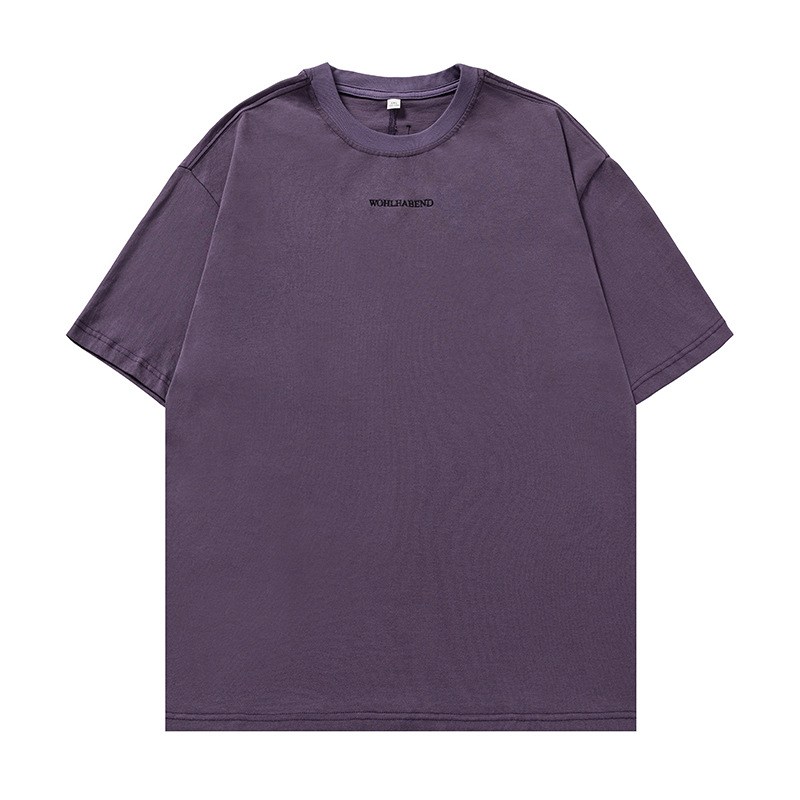 Men & Women Short Sleeve T-Shirt with Back Panel Design - Summer New ...