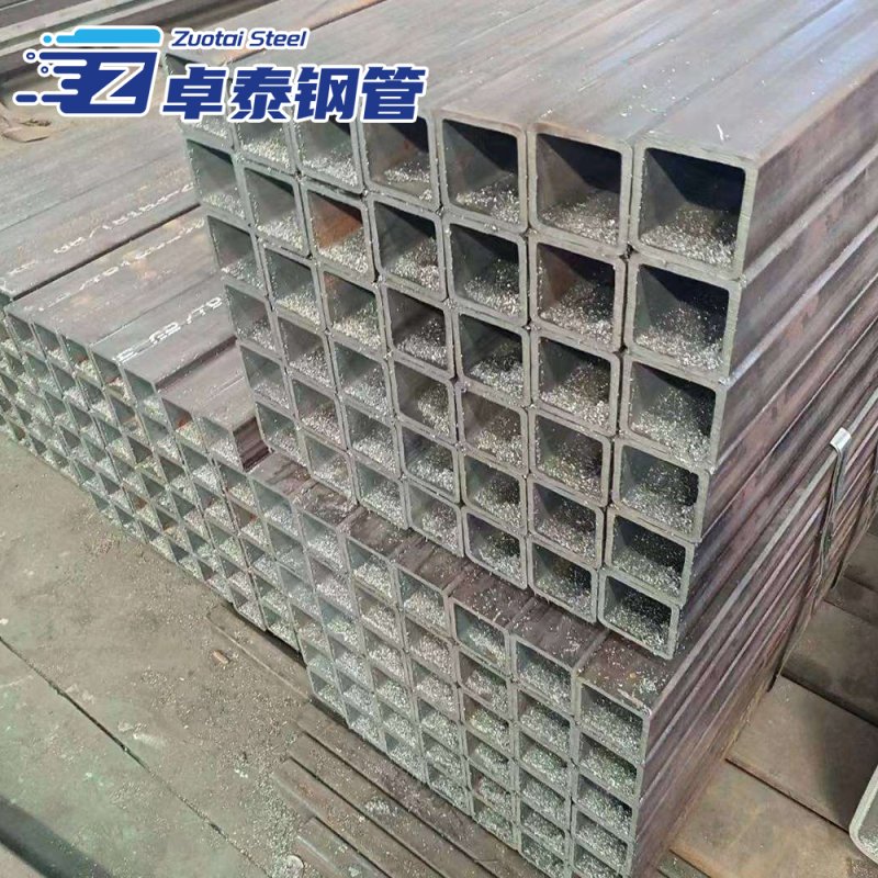 Q355B直角无缝方管Q355D Q355C Q355E大口径厚壁无缝方管 加工厂家_聊城卓泰钢管