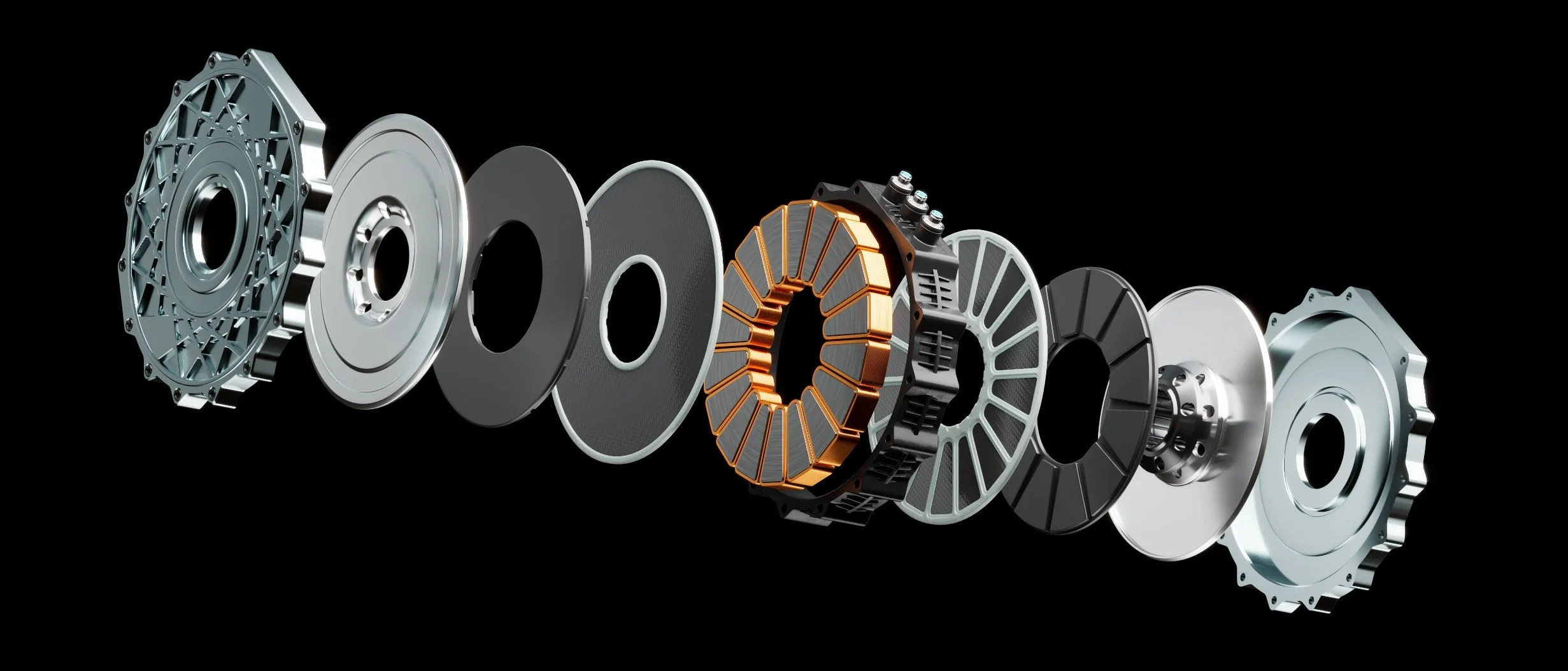 轴向磁通电机 vs 径向磁通电机