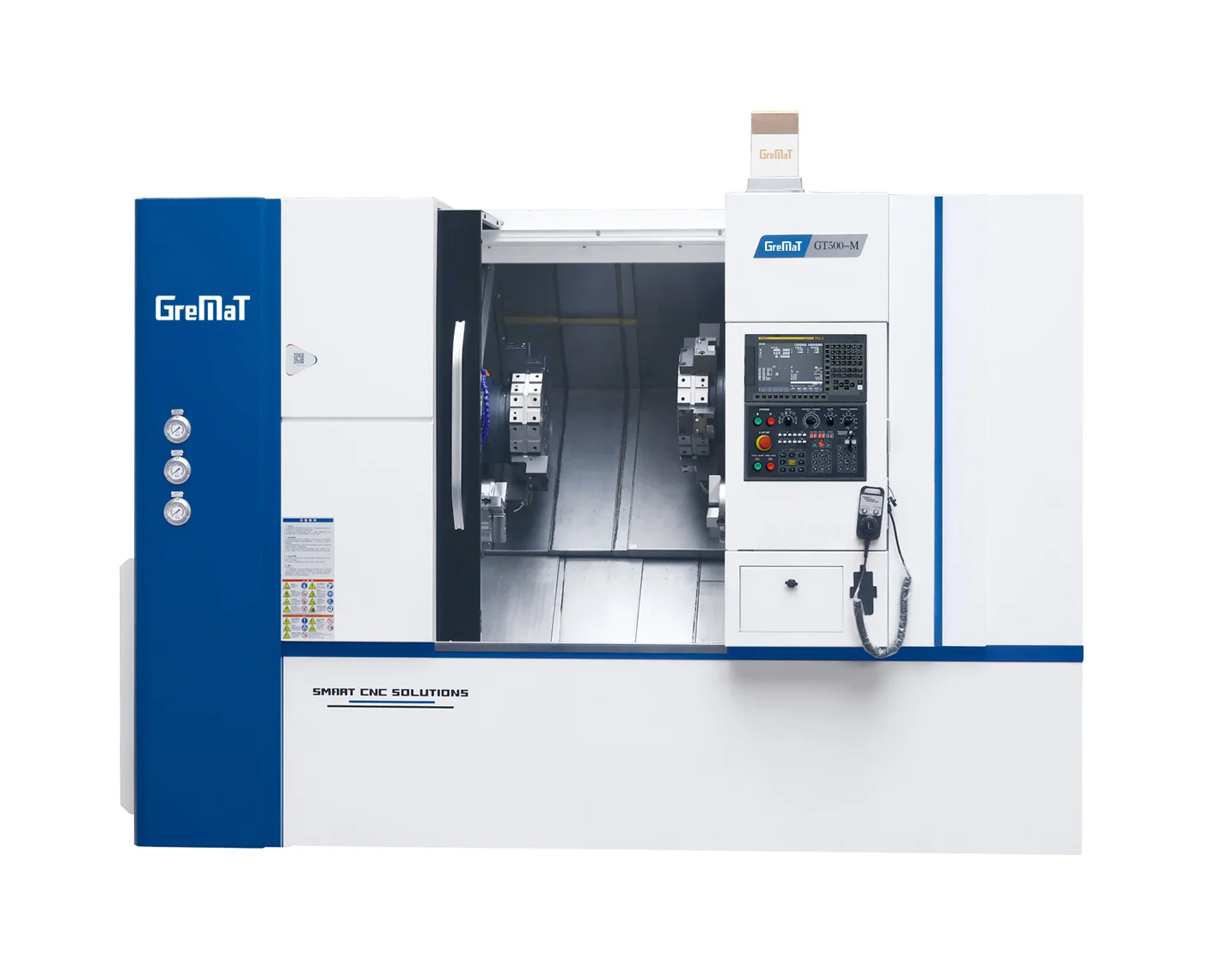 GT500-M DOUBLE TURRETS DOUBLE SPINDLES TURNING CENTER