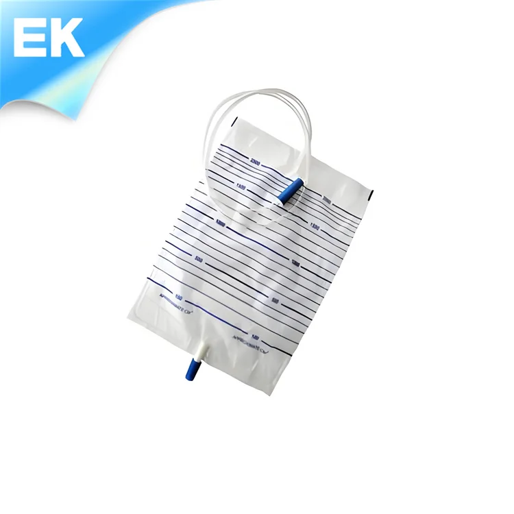 K600501 Pull push urine bag-urinary drainage bag-EK company