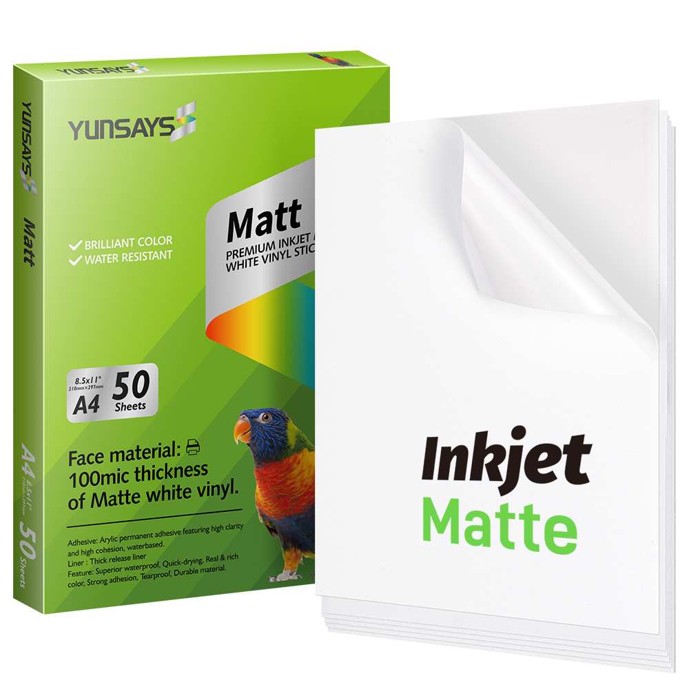 High-Quality Inkjet Sticker Paper - Yunsays