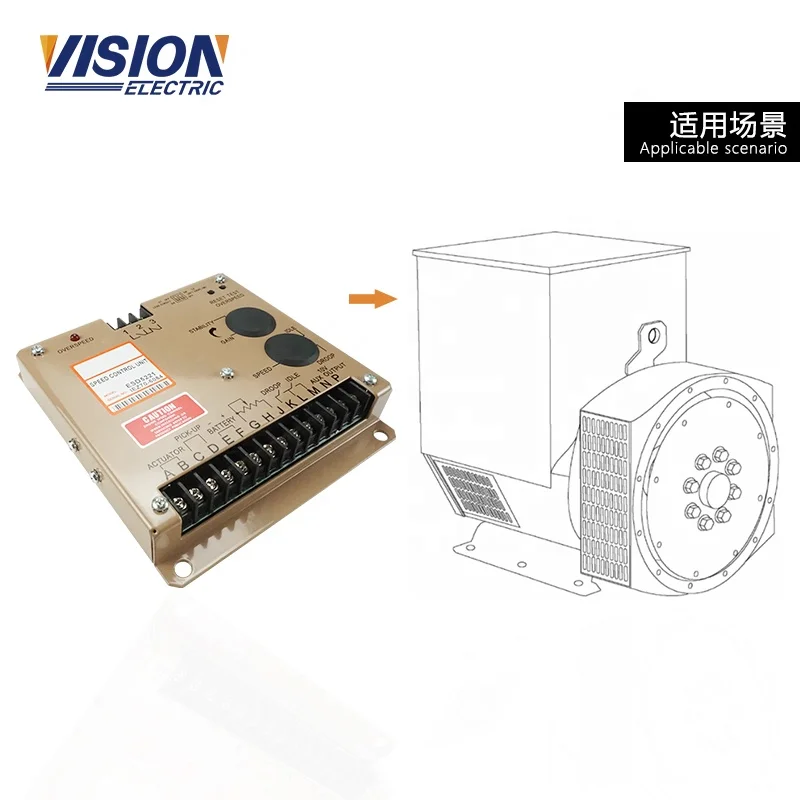 ESD5221 Speed Controller for Diesel Generator Engine Management