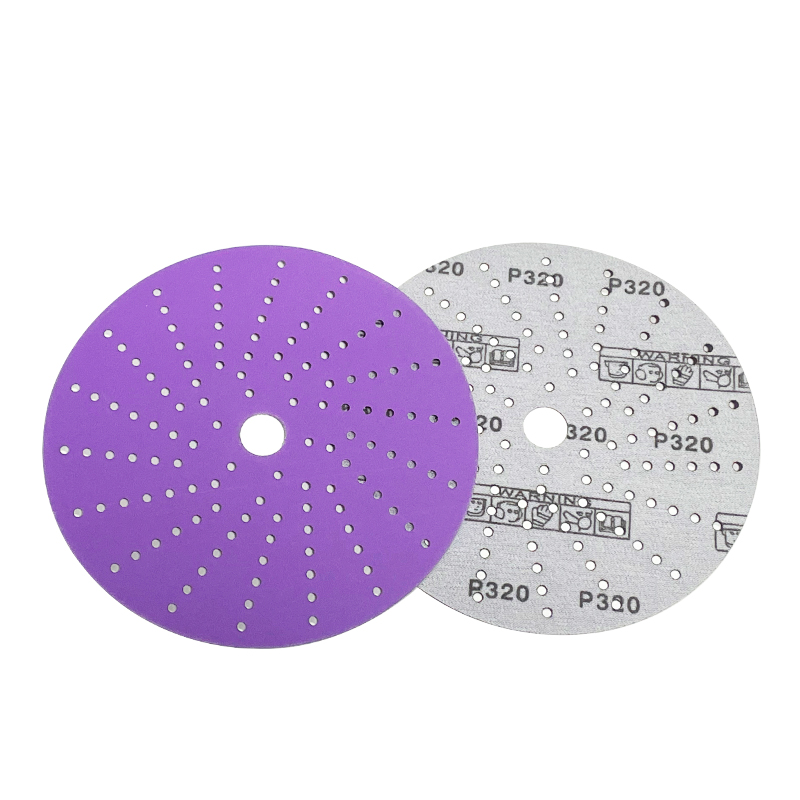 Purple Ceramic Film Multi-hole Disc-factory-Golden Abrasives