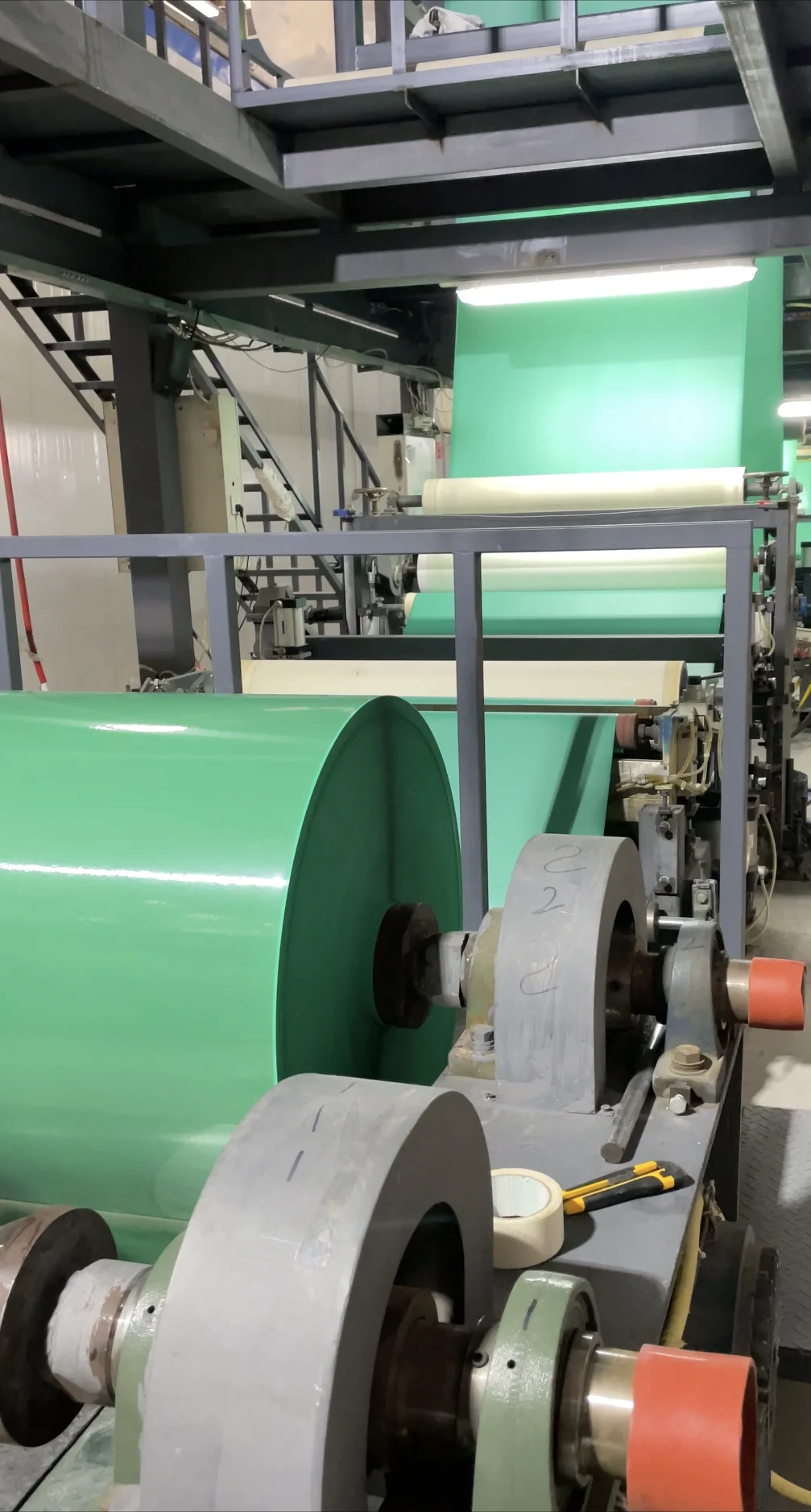 Green Abrasive Film Roll-factory-Golden Abrasives