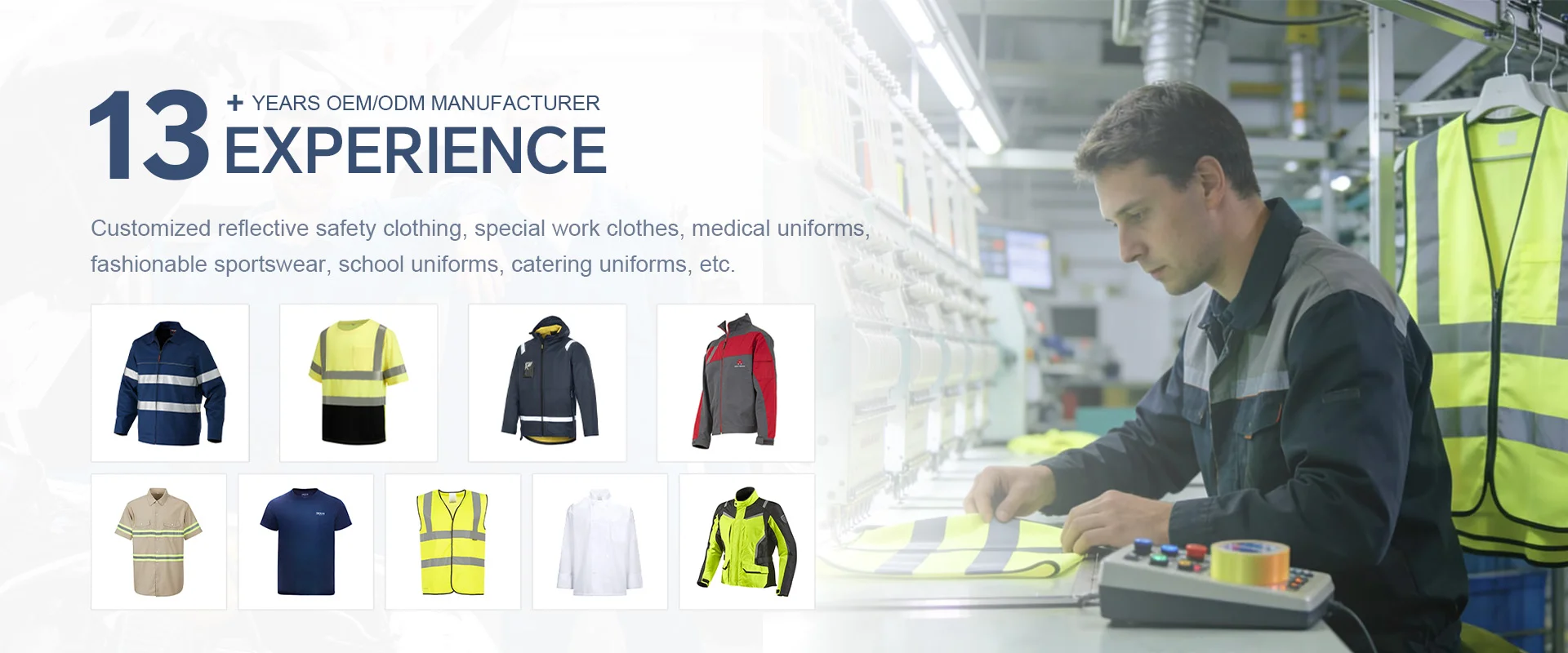 ISO 9001 Chef Uniform Manufacturer China | Nanmeiyi