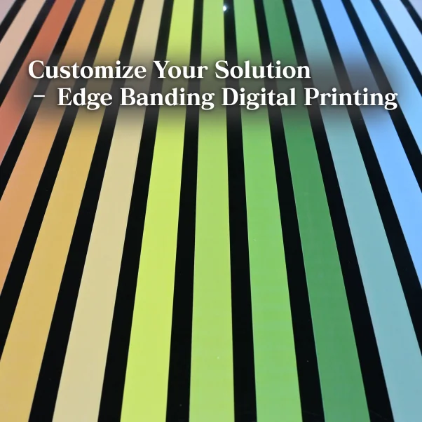 Edge banding solution