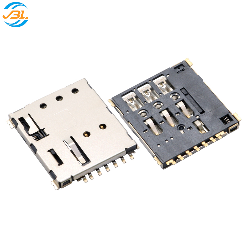 NANO SIM PUSH PUSH H1.37自弹式卡座 JBL-102314452_东莞市金比莱五金塑胶科技有限公司