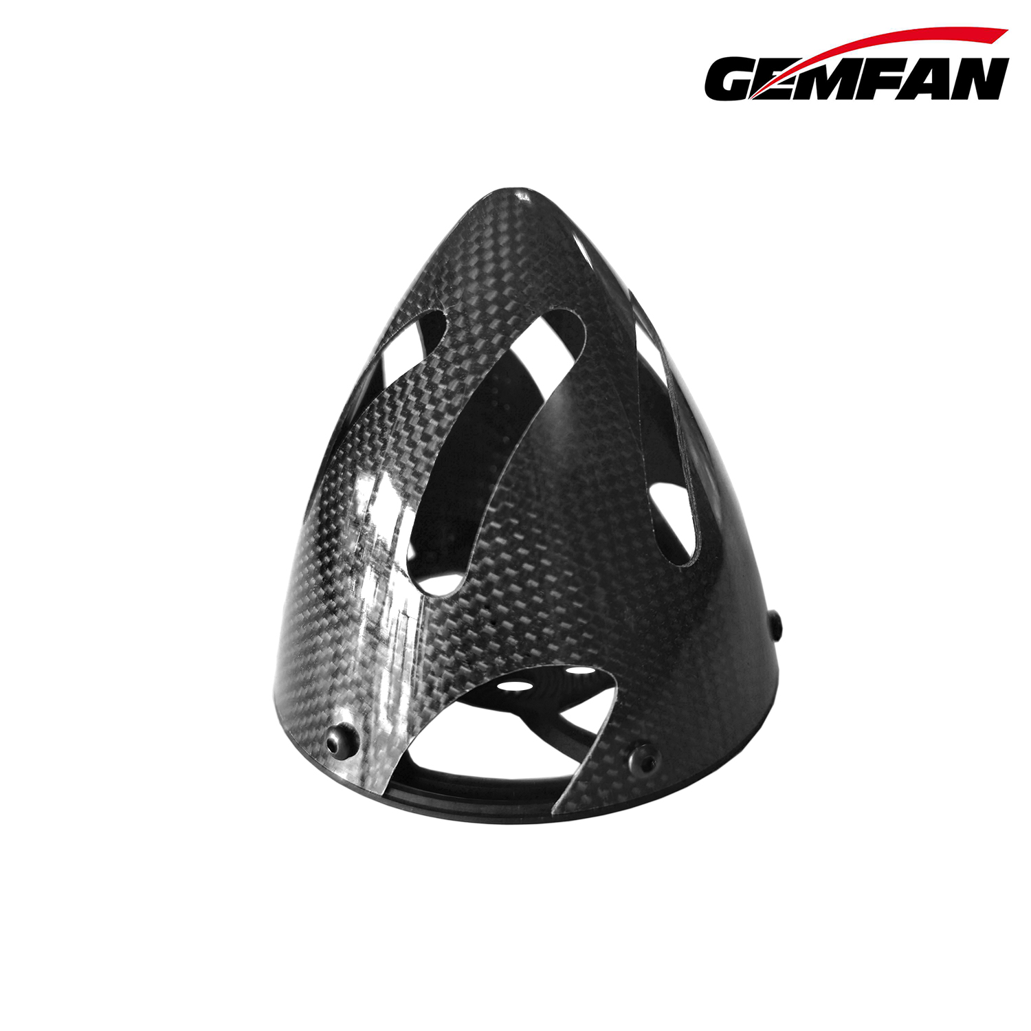 Gemfan Aluminium Backplate carbon Spinner 3 Blade 75mm GEMFAN HOBBY CO ...