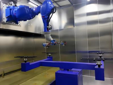 Surface spraying automatic painting line_Suzhou Mincheng Jinye ...