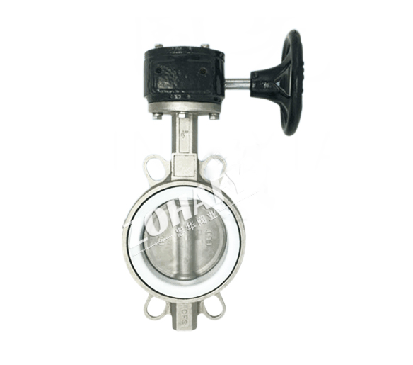 D371F46涡轮衬氟蝶阀_浙江忠华阀业有限公司