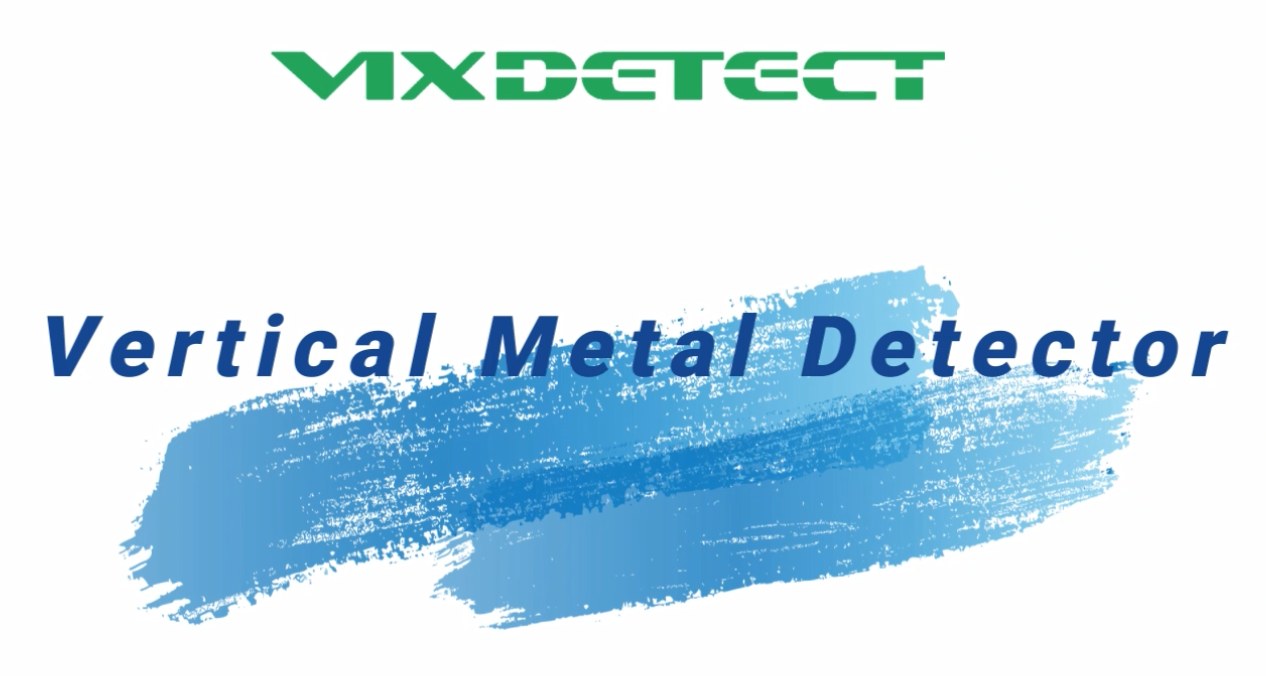 Vertical Metal Detector to detect bottled products