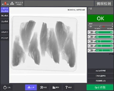 Highly Sensitive Fishbone X-Ray Detection System