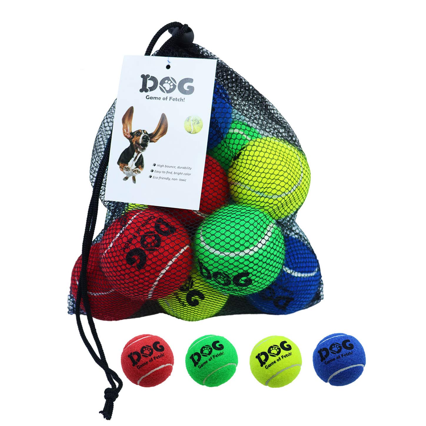 Pet Tennis Balls-Multi color-949-Ama Sport