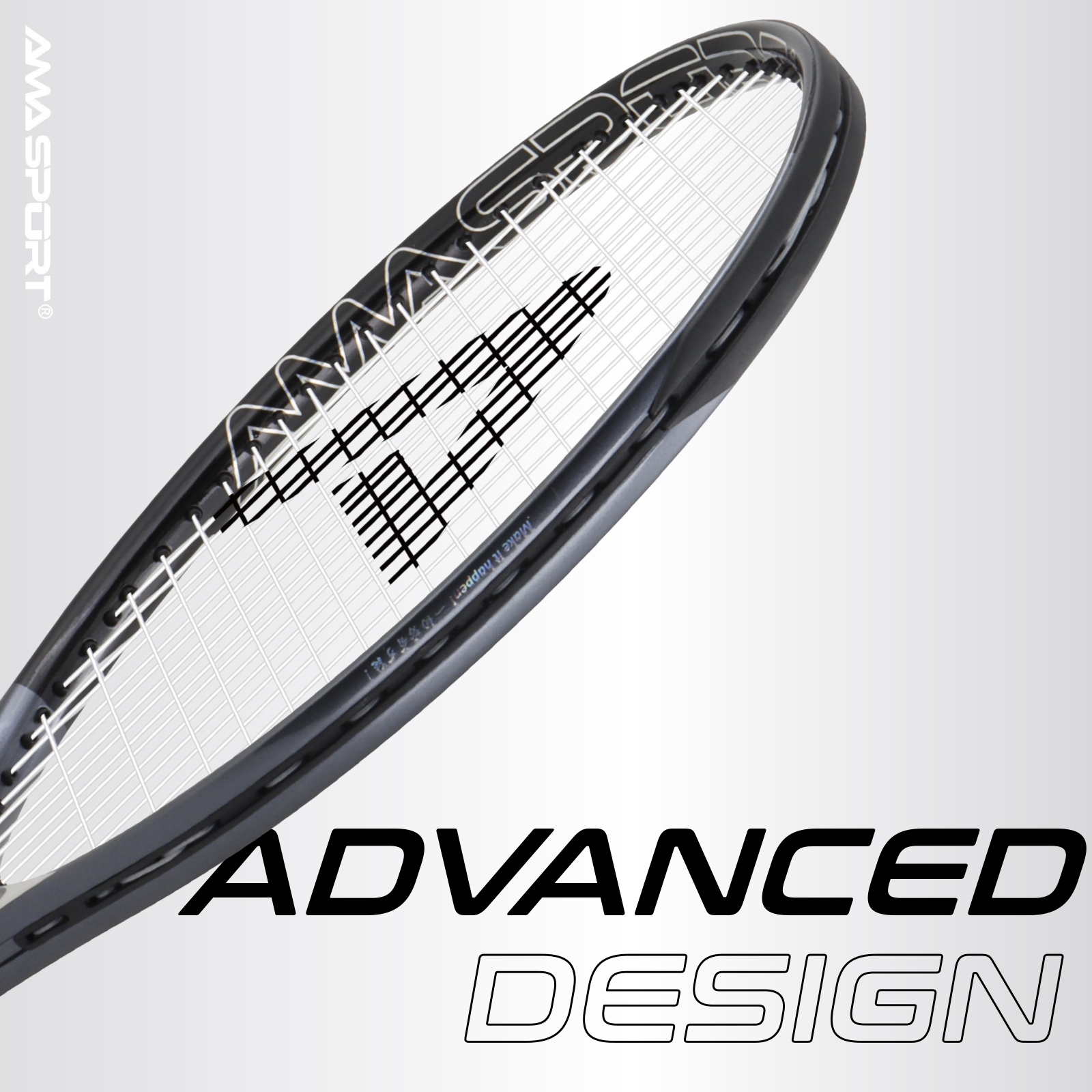 Tennis Rackets-Fast Control Gray-Ama Sport