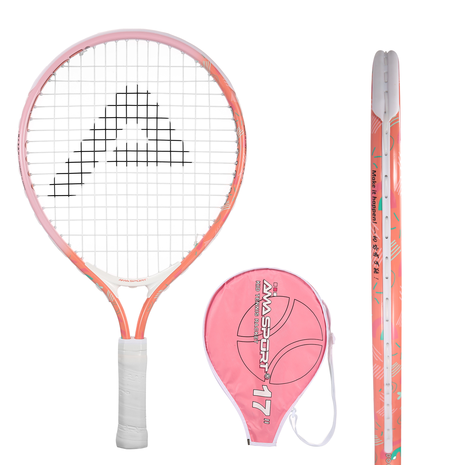 Kids Tennis Rackets-Sunrise Pink-Ama Sport