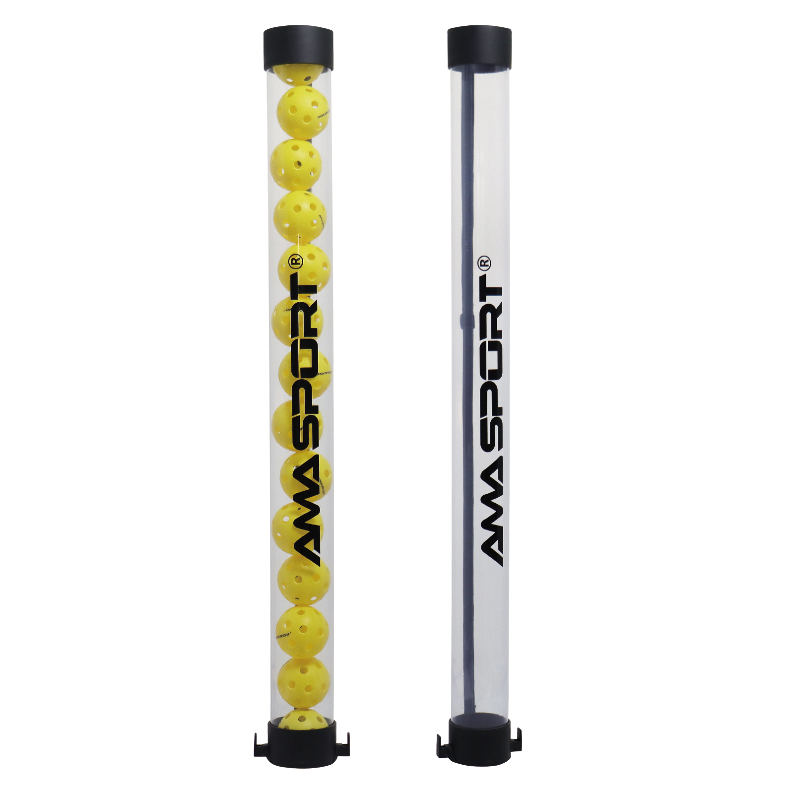 Pickleball Ballhopper-H02 Transparent-Ama Sport