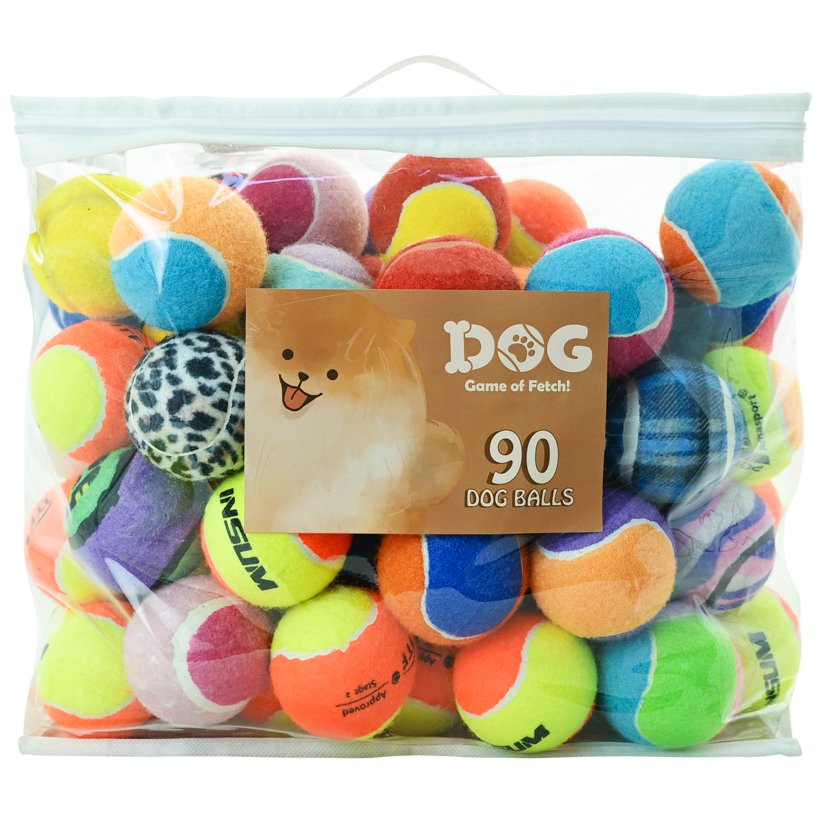 Colorful Dog Tennis Balls-BD90-Ama Sport