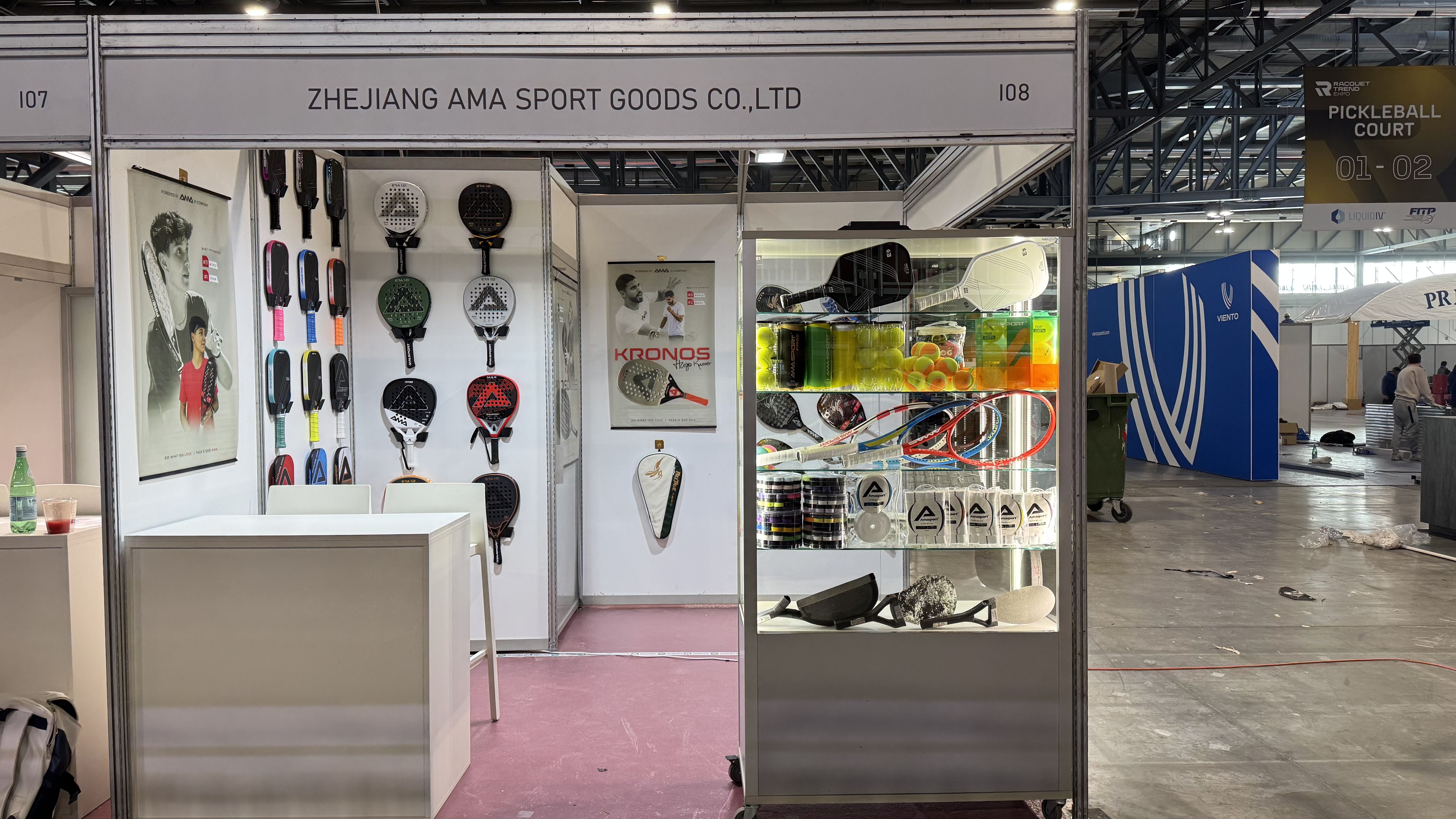 AMA SPORT Shines at Racquet Trend Italy | Showcasing Pickleball, Padel ...