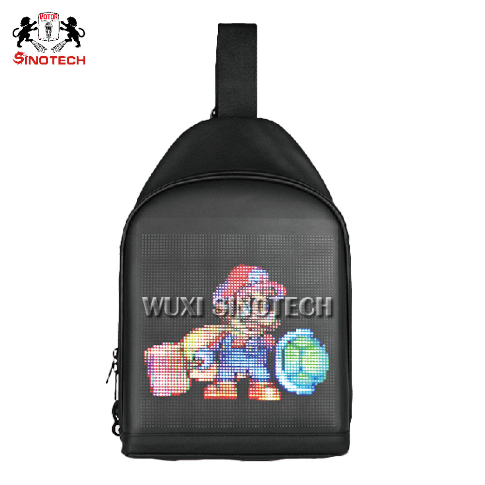 " School LED Backpack luminous backpacks Portable LED knight bag ...