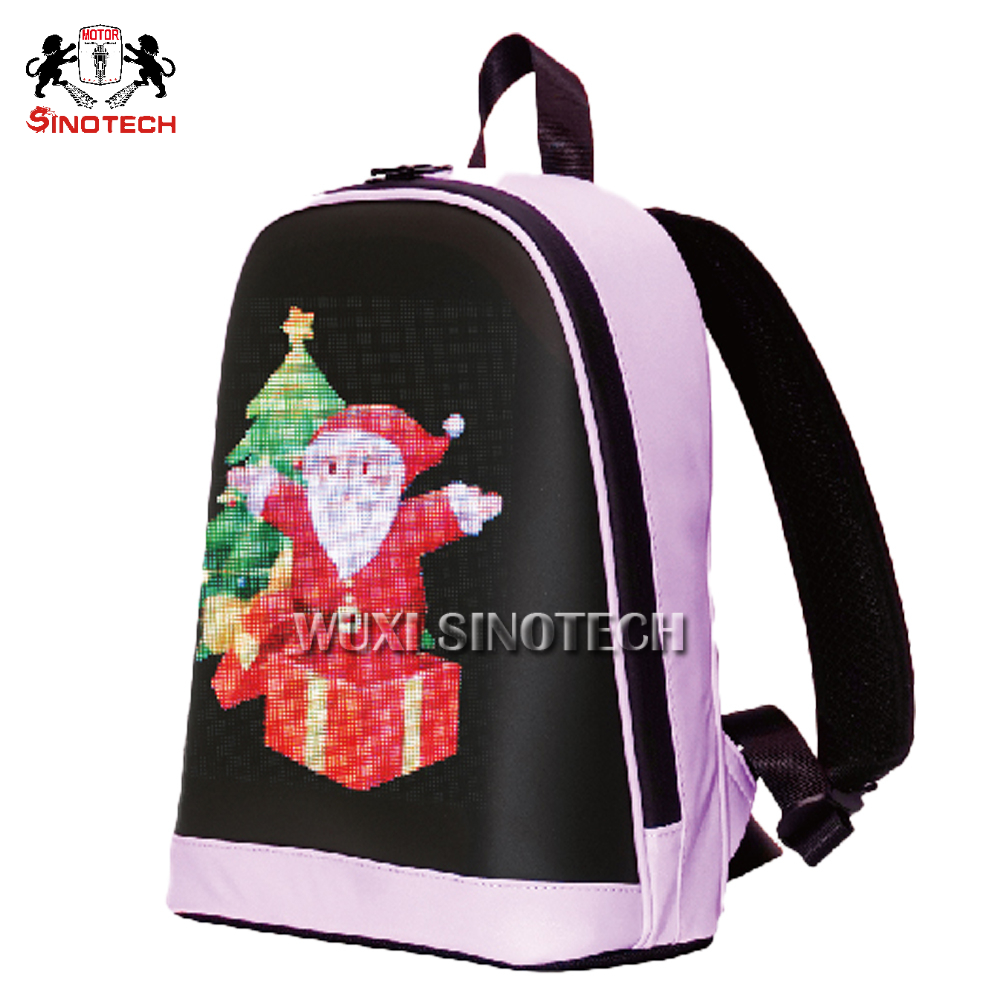 " School LED Backpack luminous backpacks Portable LED knight bag ...