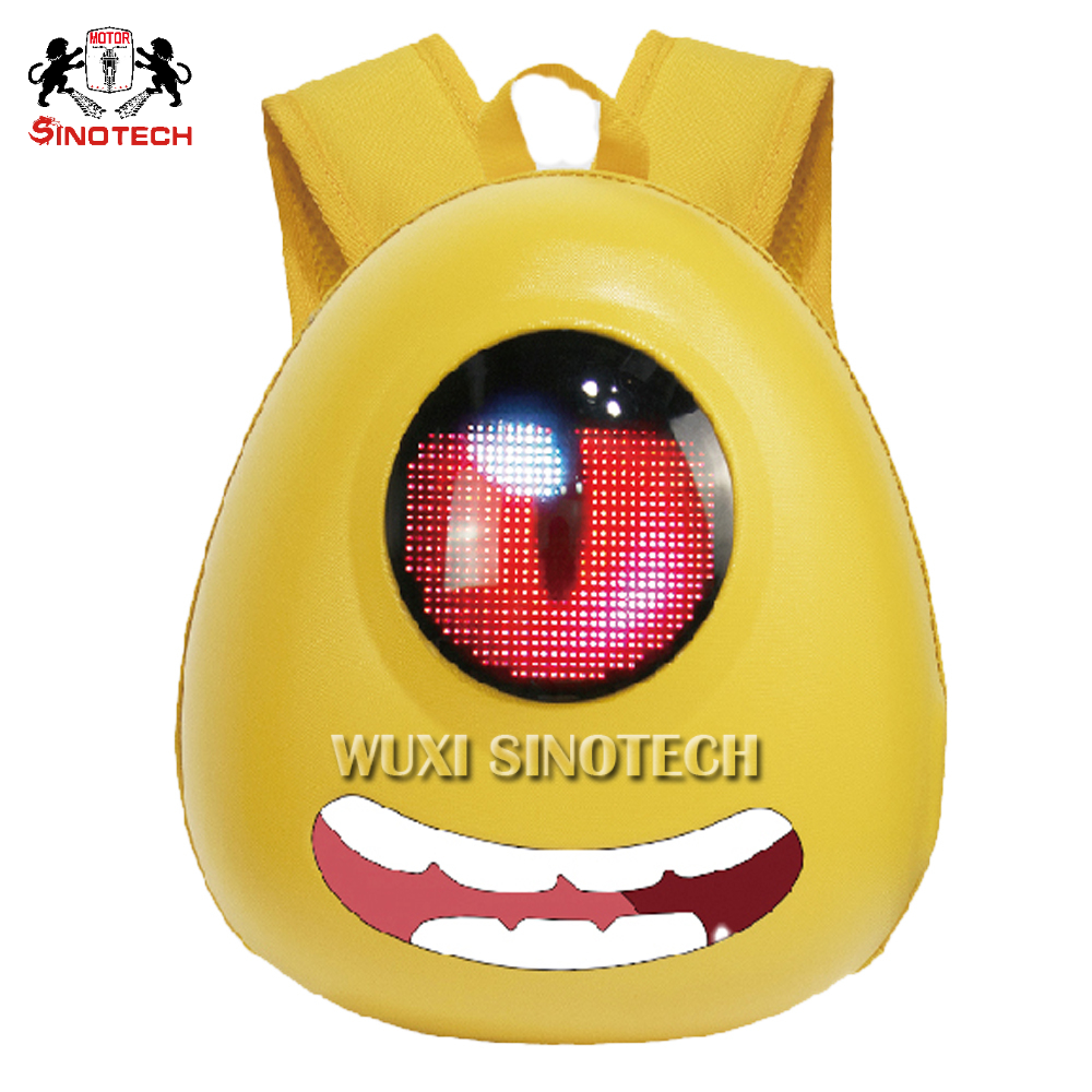 " School LED Backpack luminous backpacks Portable LED knight bag ...