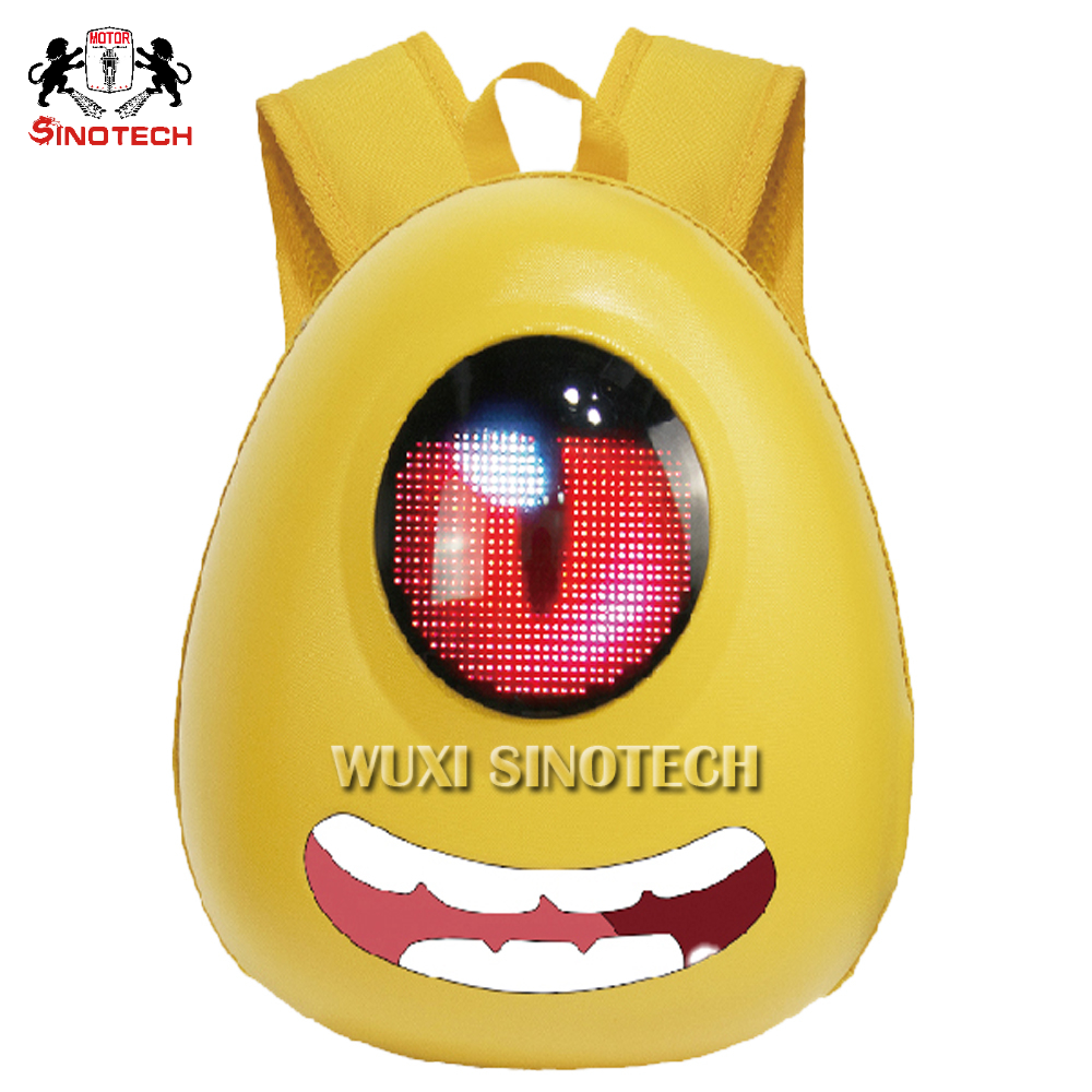 " School LED Backpack luminous backpacks Portable LED knight bag ...