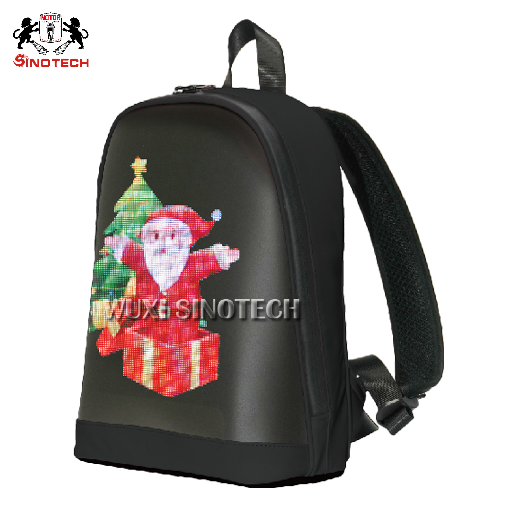 " School LED Backpack luminous backpacks Portable LED knight bag ...