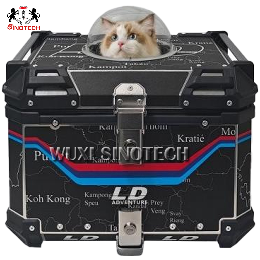 "ST-Q Hot High Quality 55L Large Capacity Dog Transport Box Motorcycle ...