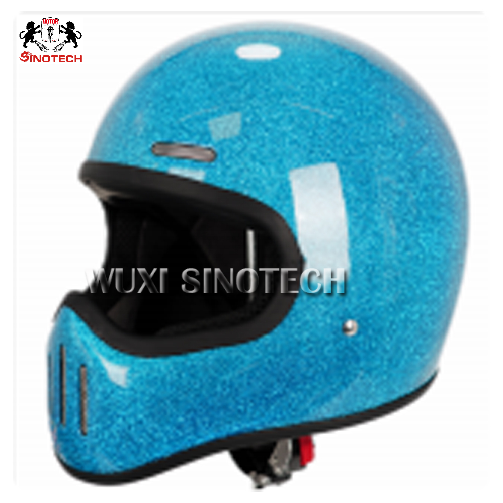 "New Arrival Glass Fiber Full Face Helmet Retro Vintage Riding ...