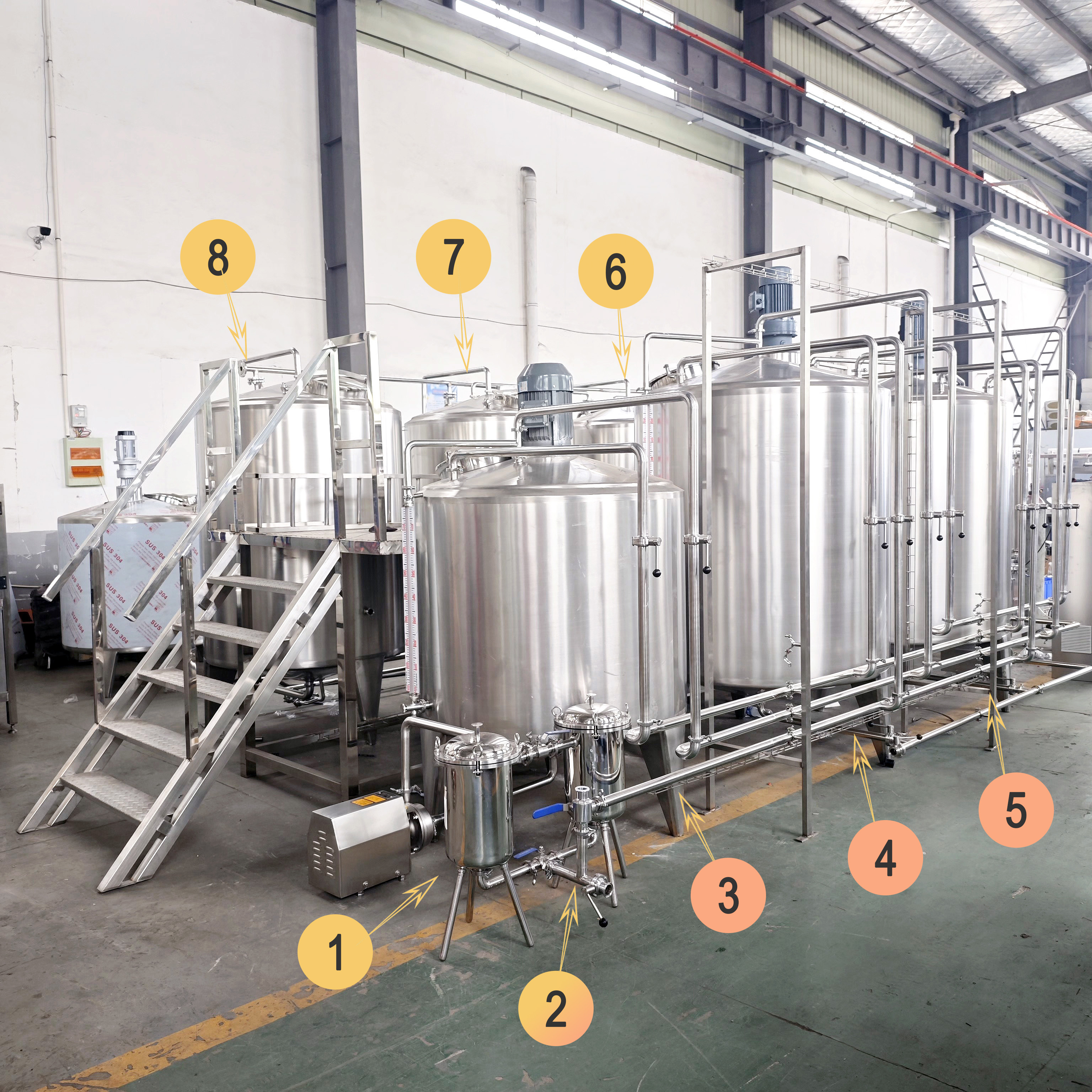 Beverage blending systems for pre-filling of beverages-Bedejer machine