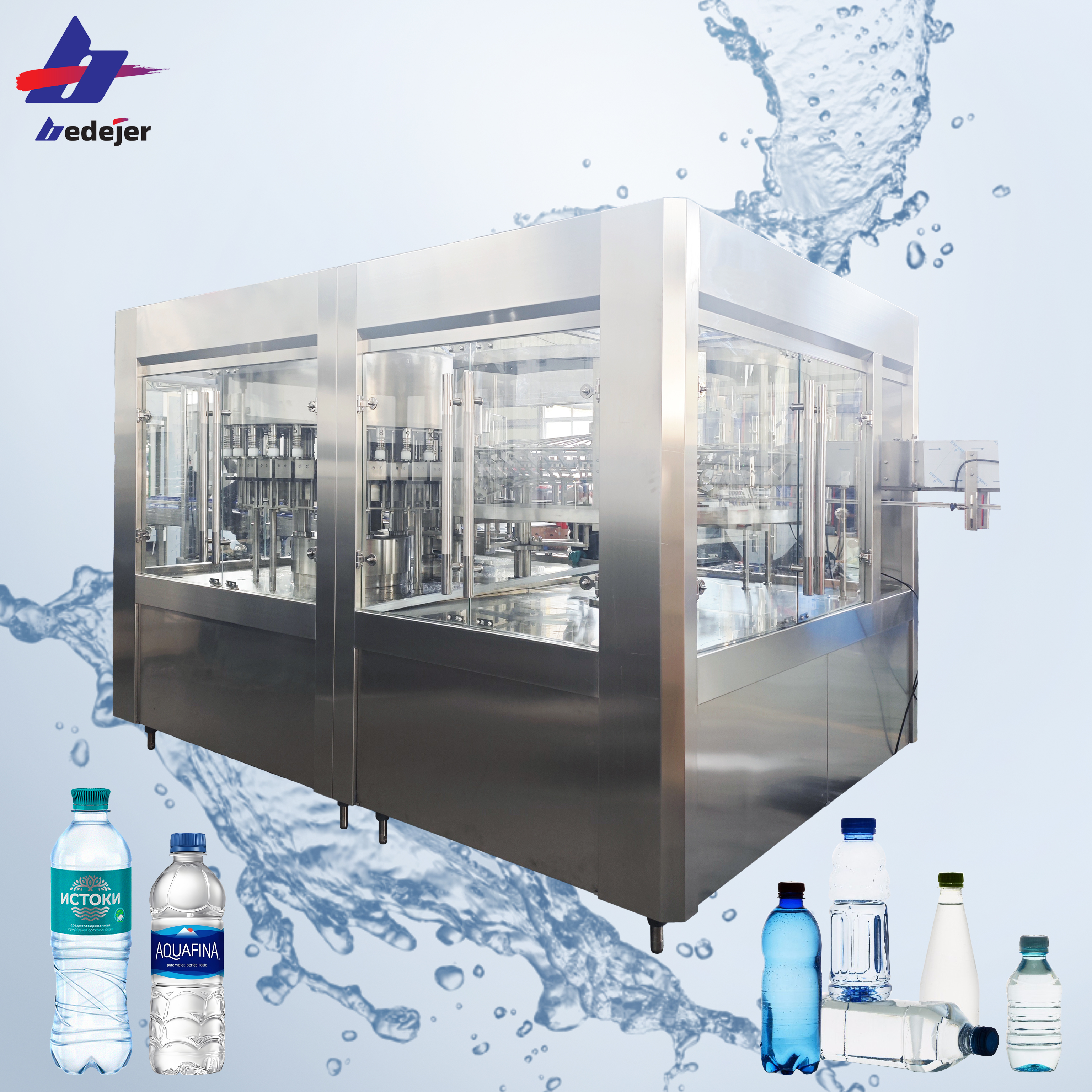 15000BPH Automatic PET Bottle Filling Machine | High Efficiency ...