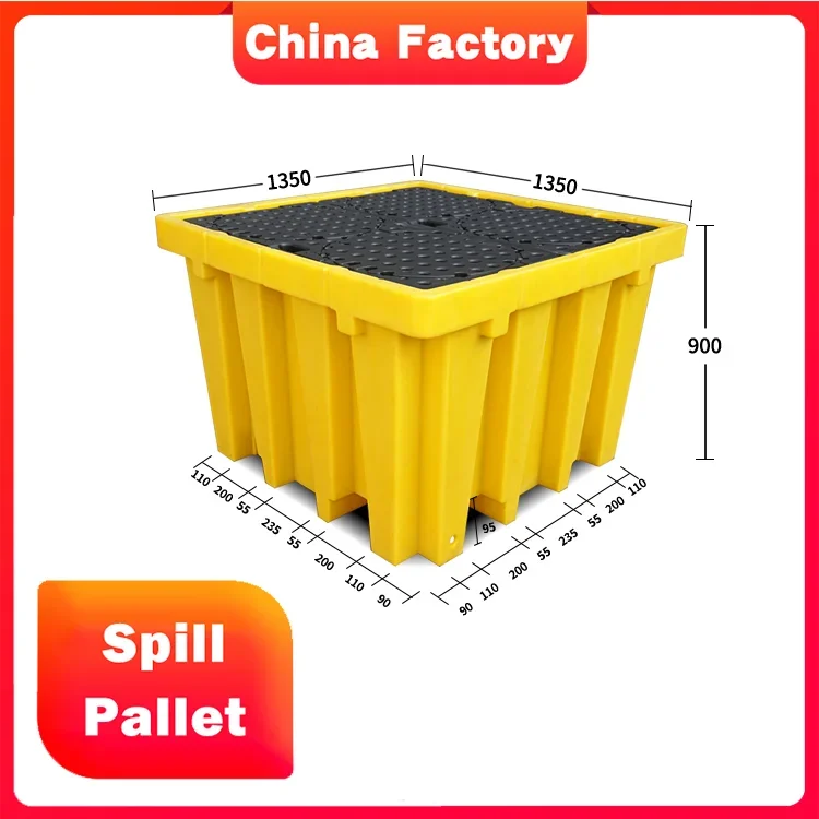 Fungsi Dan Fitur Pallet Tumpahan Drum IBC Penyimpanan Minyak