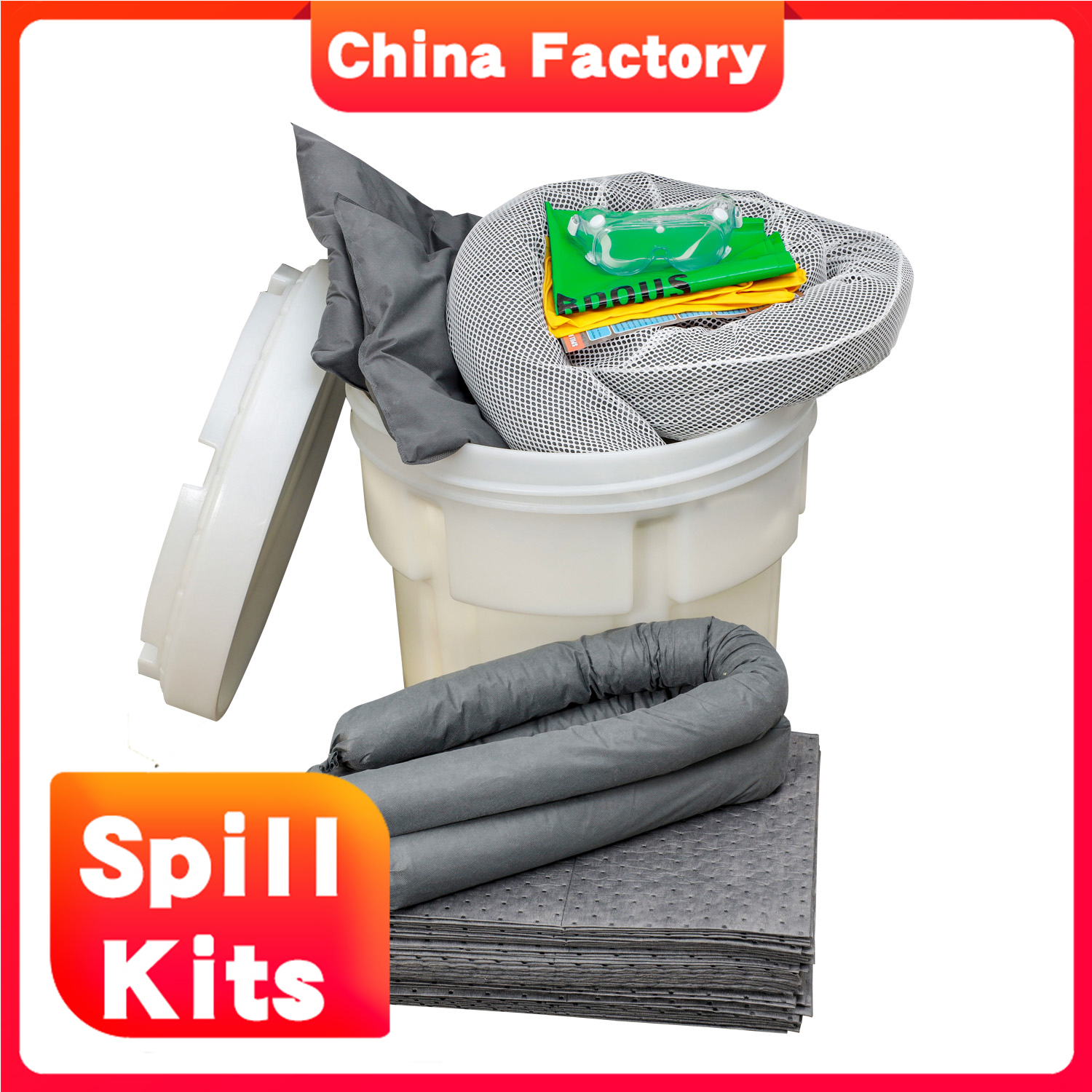 Mobile cart chest spill kit-Suzhou HealthRun Newmaterial Technology Co ...