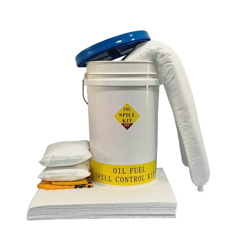 20L Oil Absorbent Spill Kit for Machine Cleaning | Oilspillpro