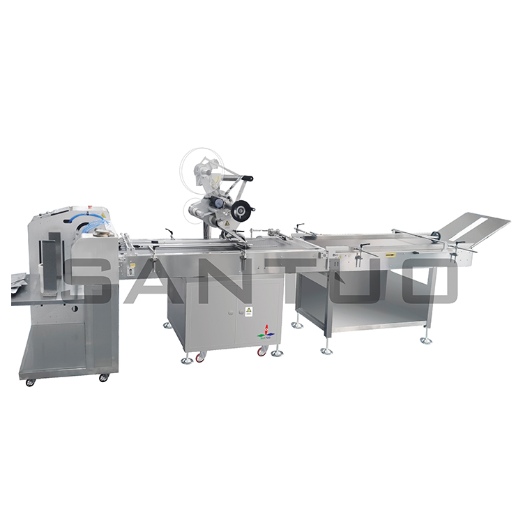 Top-Suction Sheet Feeder Flat Labeling Machine by SANTUO
