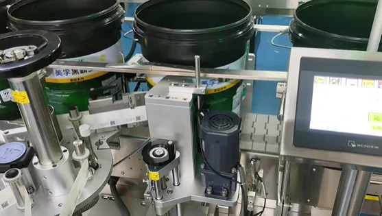Paint Barrel Labeling Machine for 15L–30L Industrial Cans